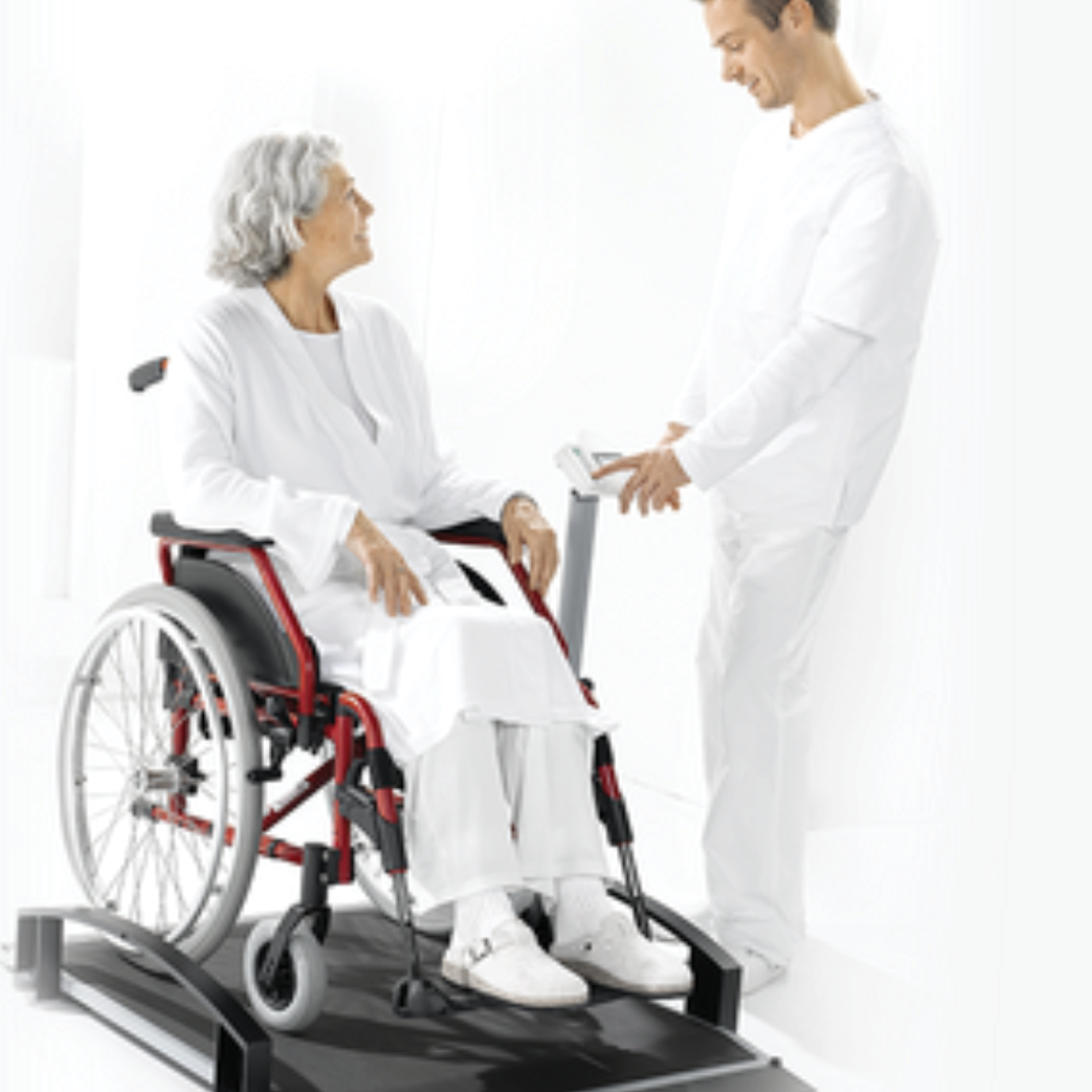 Seca 665 - Plateforme de pesée pour fauteuil roulant compatible ...