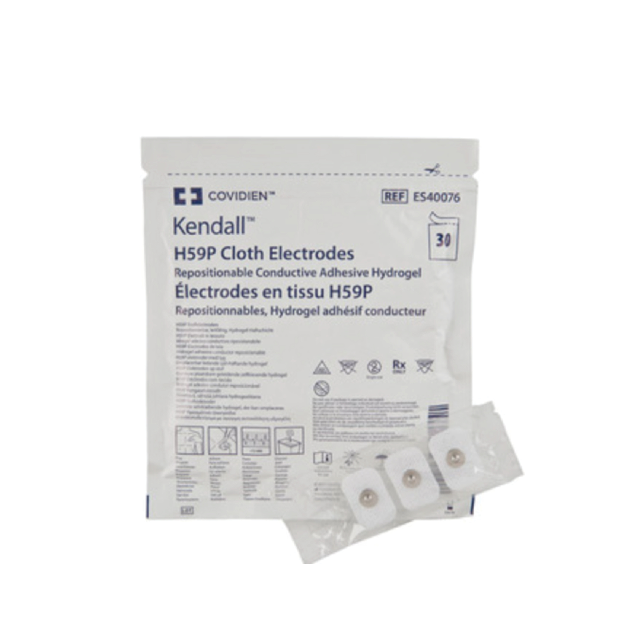 H59P Hydrogel electrodes / 450 stuks - ES40076 acheter en ligne chez Dermat